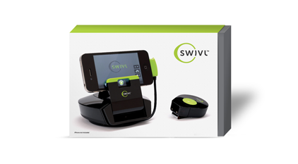 Swivl automated cameraman for iPhone, iPod Touches, and pocket cameras