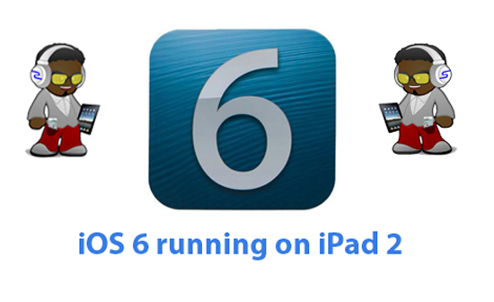 iPad 2 running iOS 6 beta