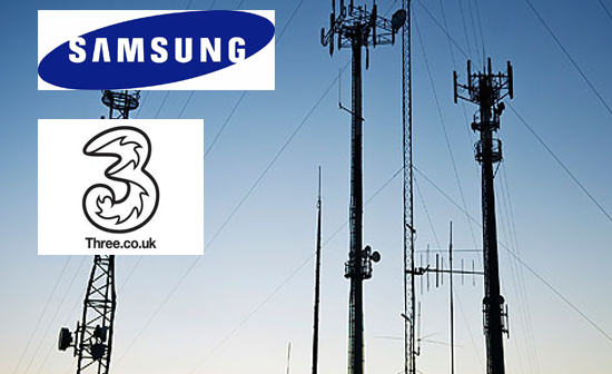 Samsung selected by Three UK for LTE RAN and Core Infrastructure Deployment