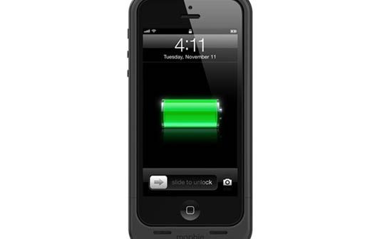 New mophie juice pack plus Adds 120% More Power to iPhone 5