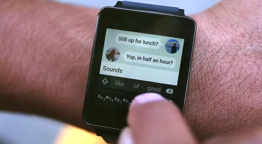 New Android Wear keyboard allows users to respond on smartwatch
