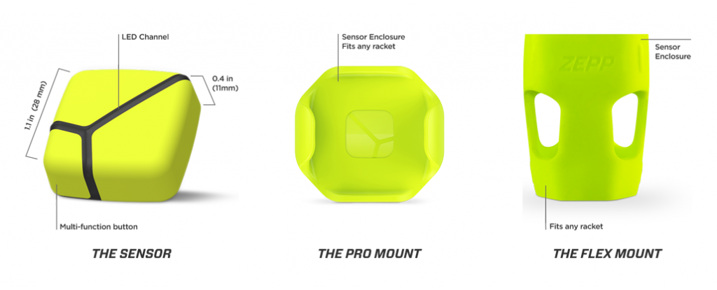 Zepp Tennis Review – Racket-mounted sensor that improves your skills
